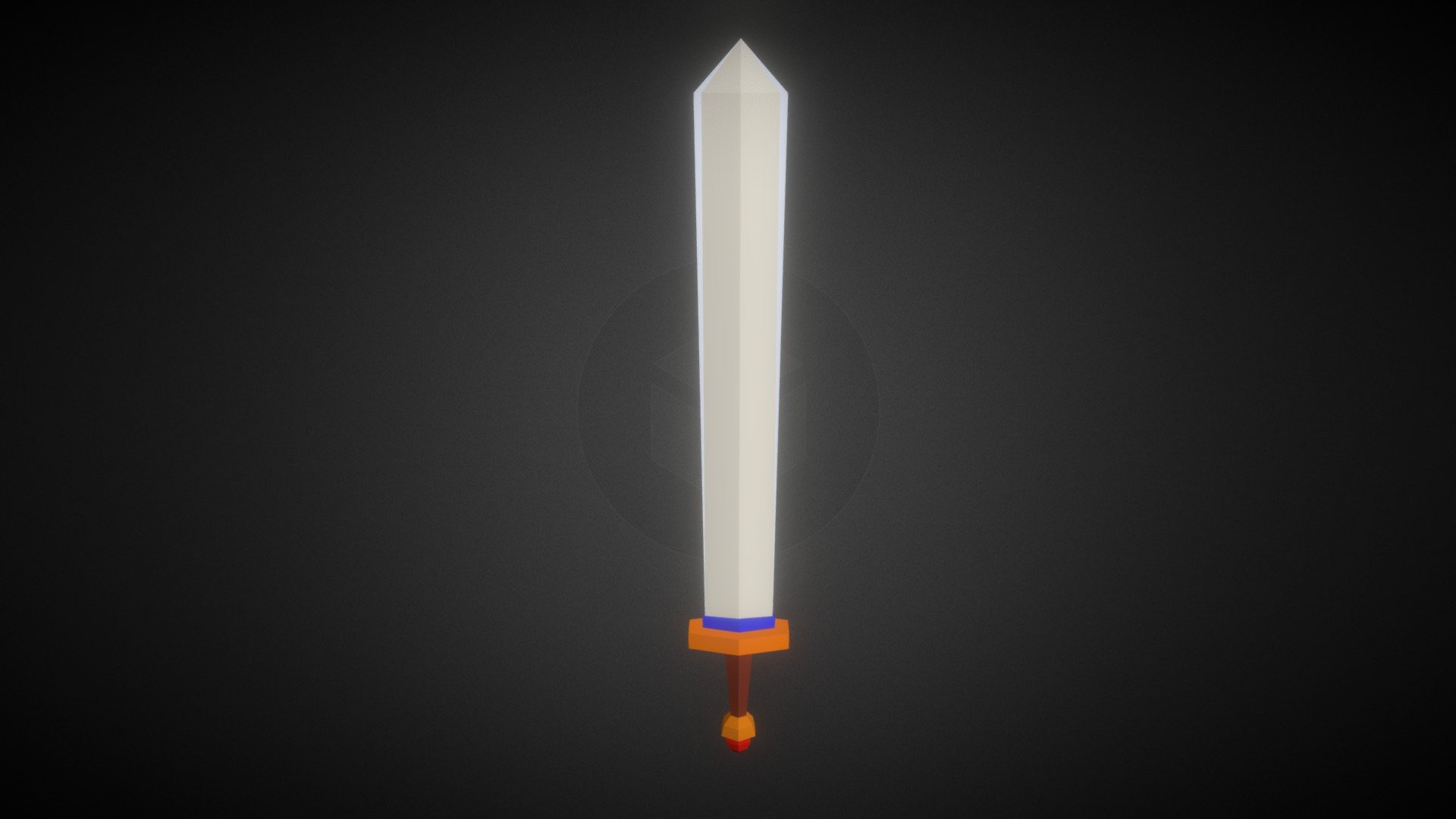Poly Sword - 3D model by Film Vagabond (@Nkanyiso.Khwane) [9d2a698 ...
