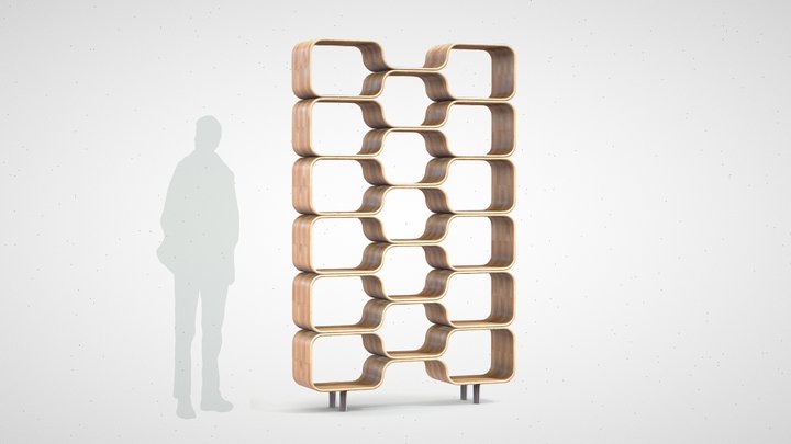 Bookshelf 3d Models Sketchfab
