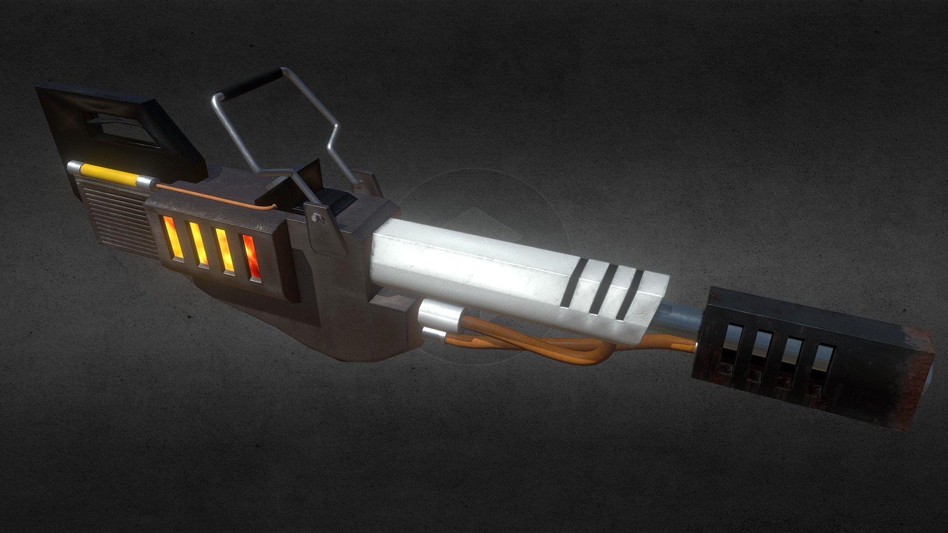 Fallout 2 Flamer - Download Free 3D model by Rasamimanana Cyril ...