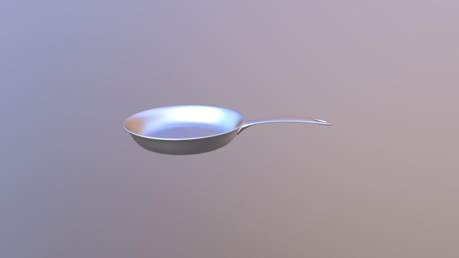 Frying pan - 3D model by thebergh [9d2c67f] - Sketchfab
