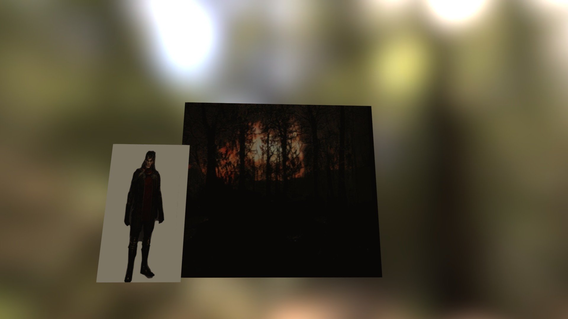 Fire Forest (Paint 3D Version) - Download Free 3D model by acharlie2019 ...
