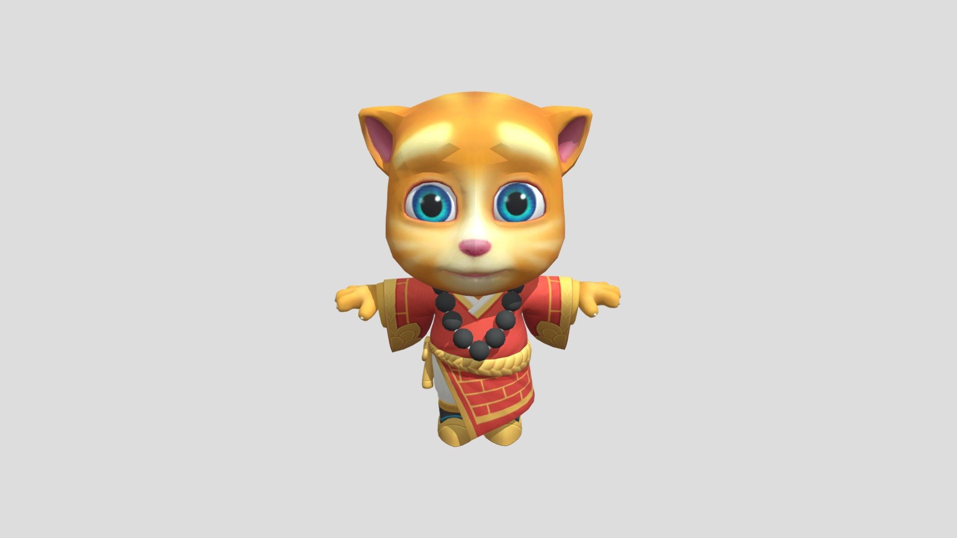 Talking Ginger Chinese - 3D model by Soiableewj9 [9d2d34d] - Sketchfab