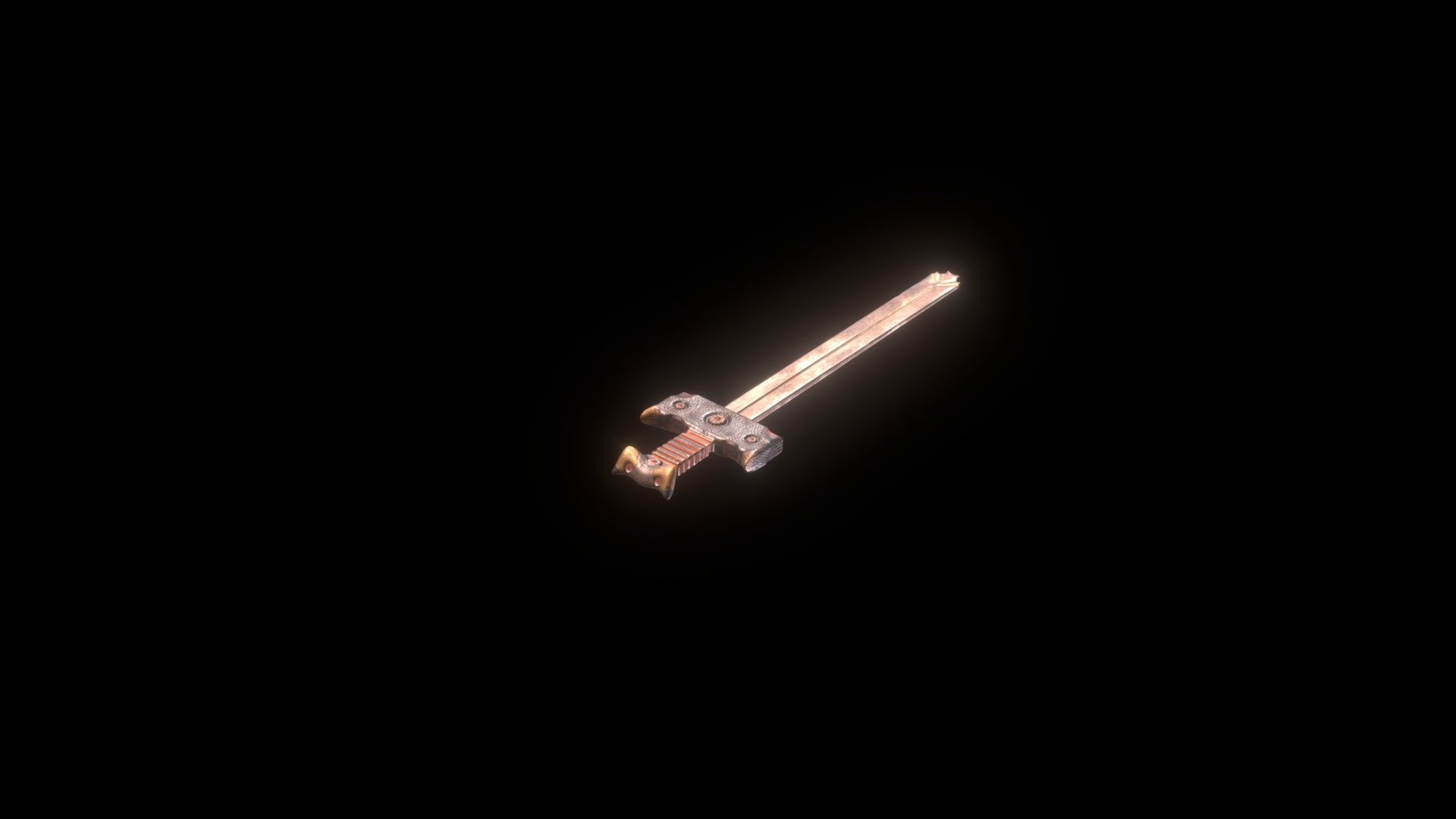 Cow handle sword By PBR Texture 4k, Png - 3D model by dangsho [9d2eb6c ...