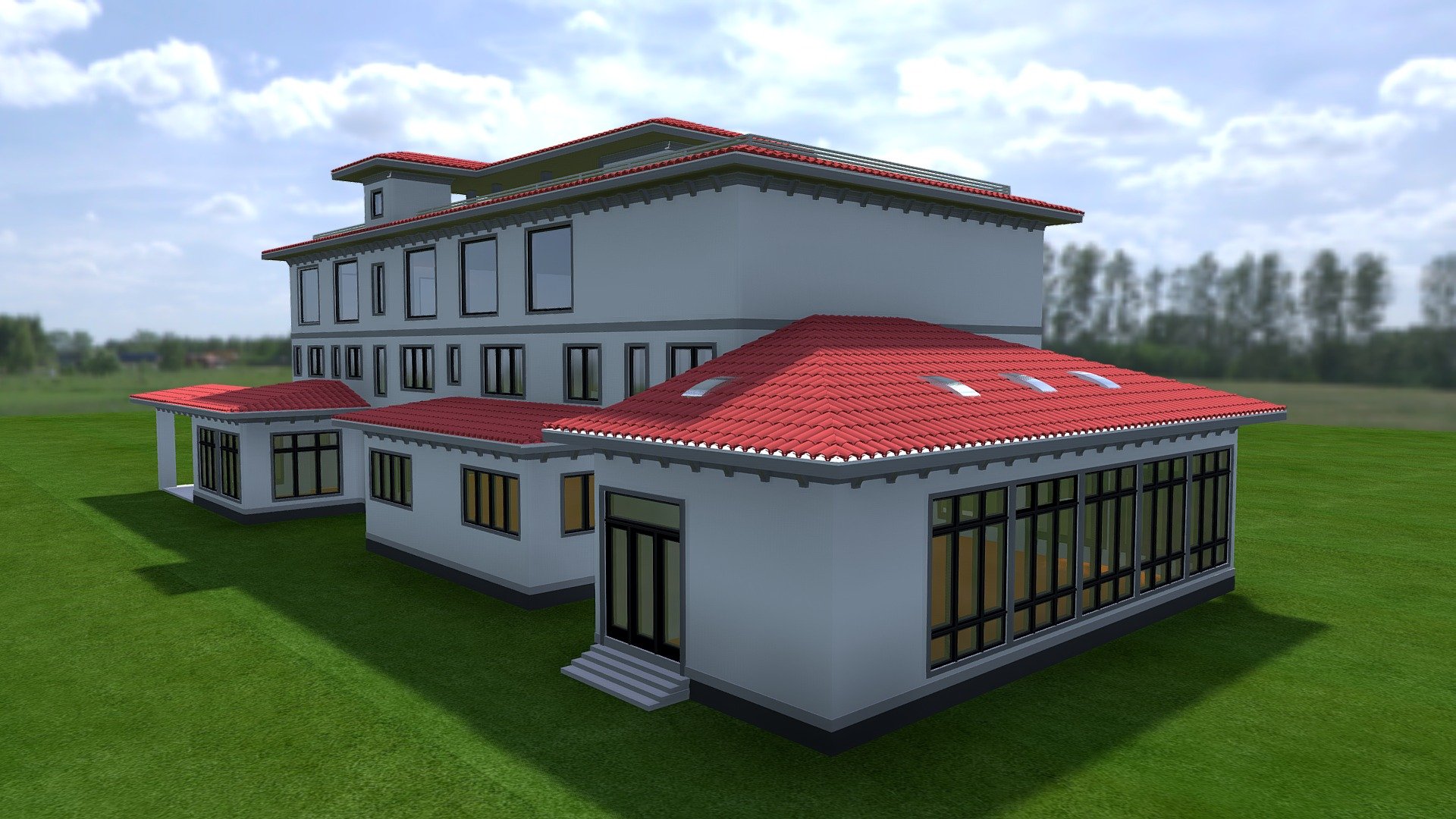 Bost 360 spin model of 3D house - 3D model by Render3DQuick [9d2fd6e ...