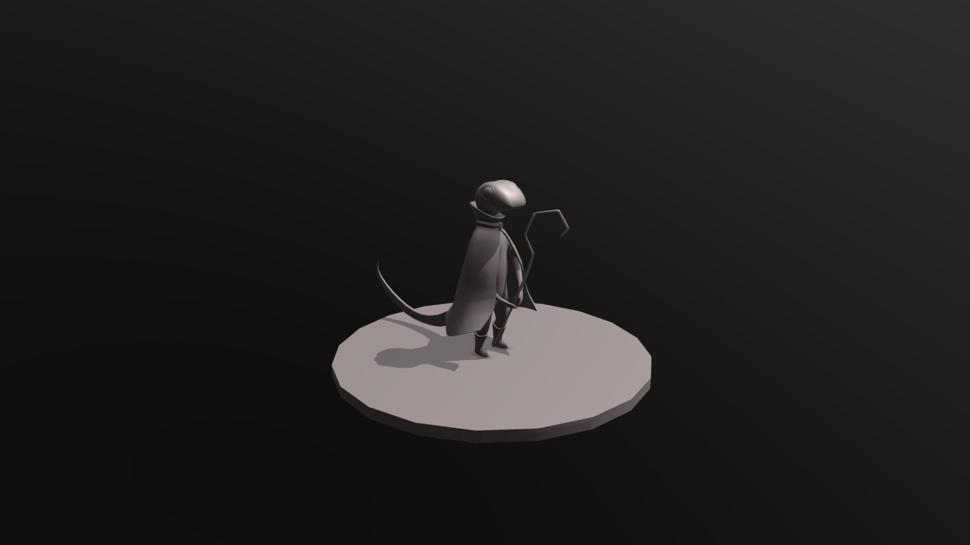 Wizard Lizard - 3D model by yezzyx [9d31903] - Sketchfab