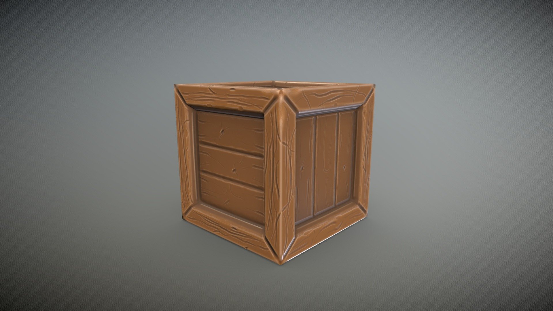 Stylized box - 3D model by Akamee (@Akamee01) [9d3319b] - Sketchfab