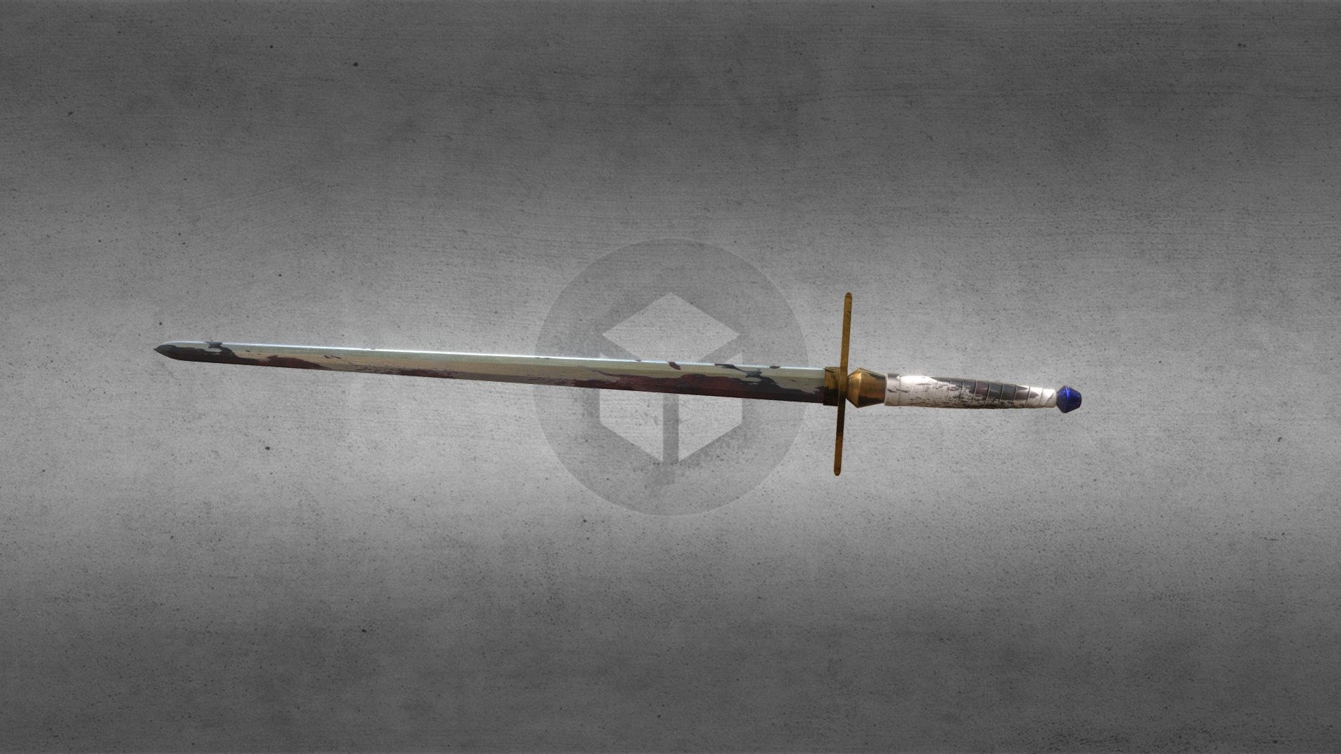 Longsword_BloodStained - 3D model by Legacyslayer [9d331e9] - Sketchfab