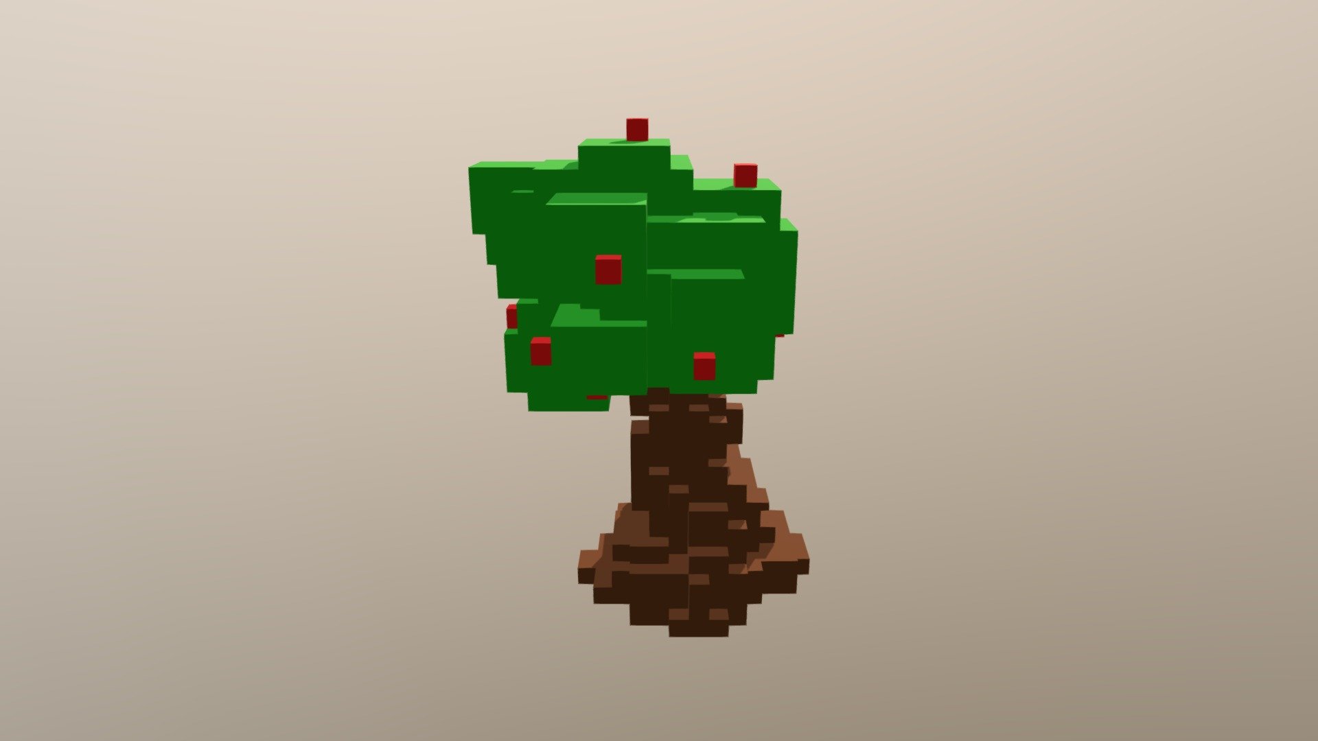 Voxel Tree - 3D model by Merlin535 [9d343b6] - Sketchfab