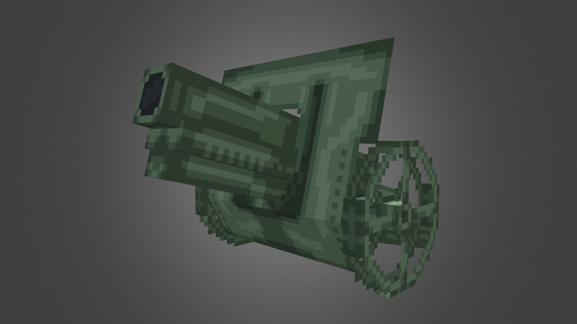 152 mm howitzer M1910/37 | Minecraft Java Model - 3D model by ...