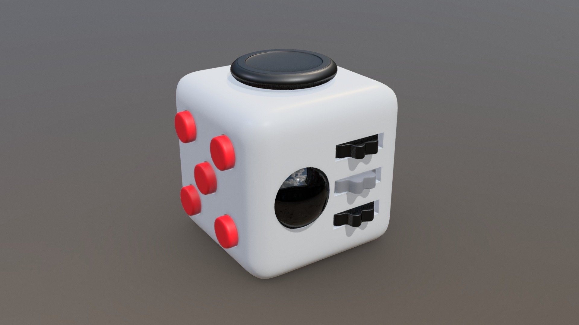 Fidget Cube - 3D model by Mark Haldane (@mhaldane) [9d35e29] - Sketchfab