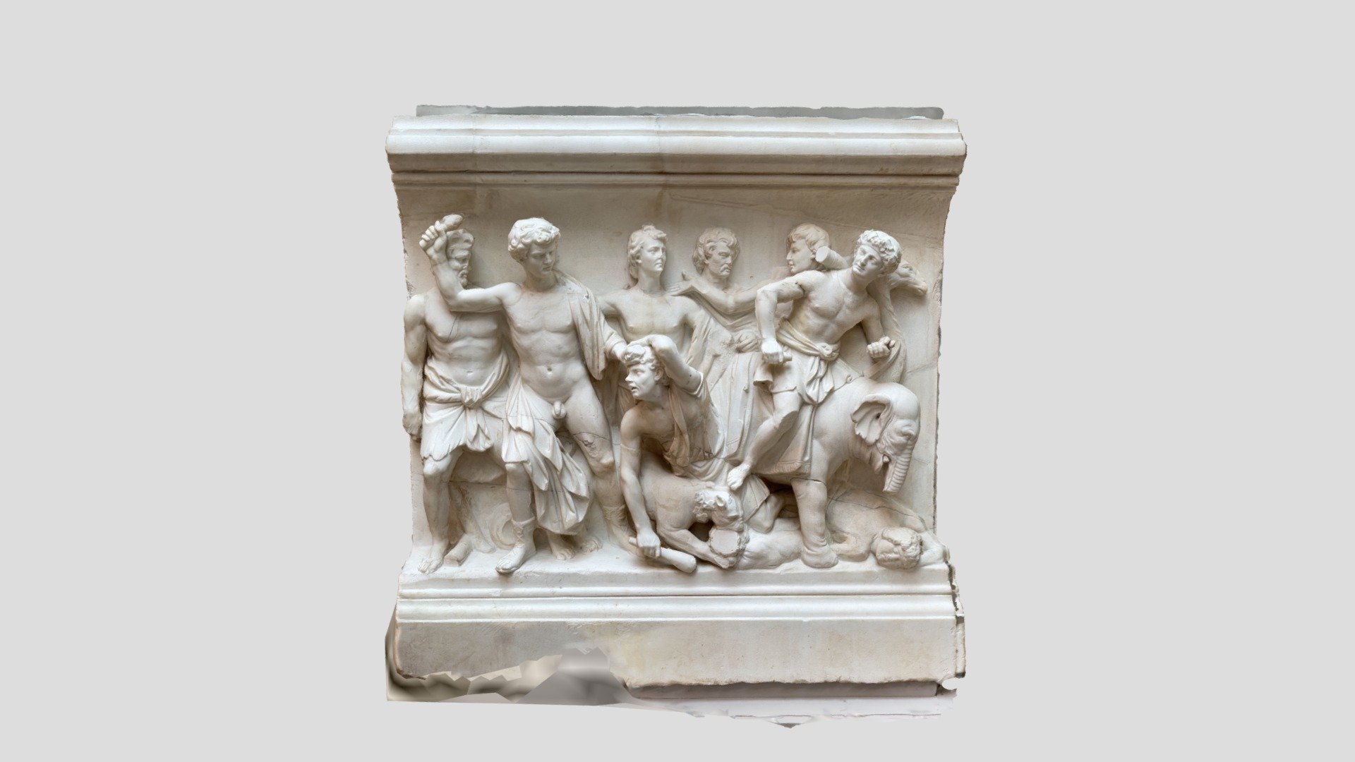Marble Statue - Download Free 3D model by cosmoscharf [9d366f5] - Sketchfab