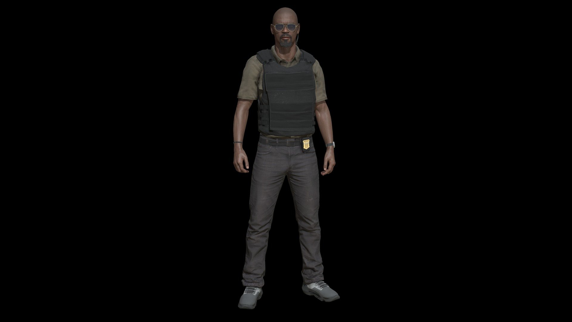 Police - Buy Royalty Free 3D model by lidiom4ri4 [9d368ea] - Sketchfab ...