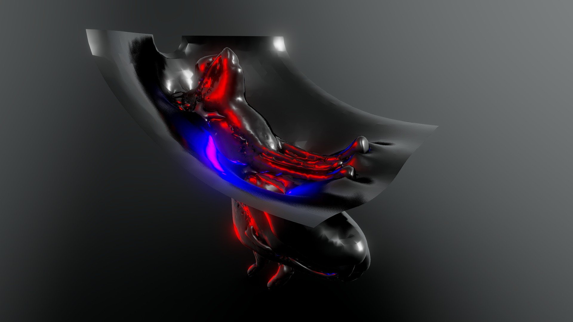 Sacrificial Animal Bowl - Uncanny animal II - Download Free 3D model by ...