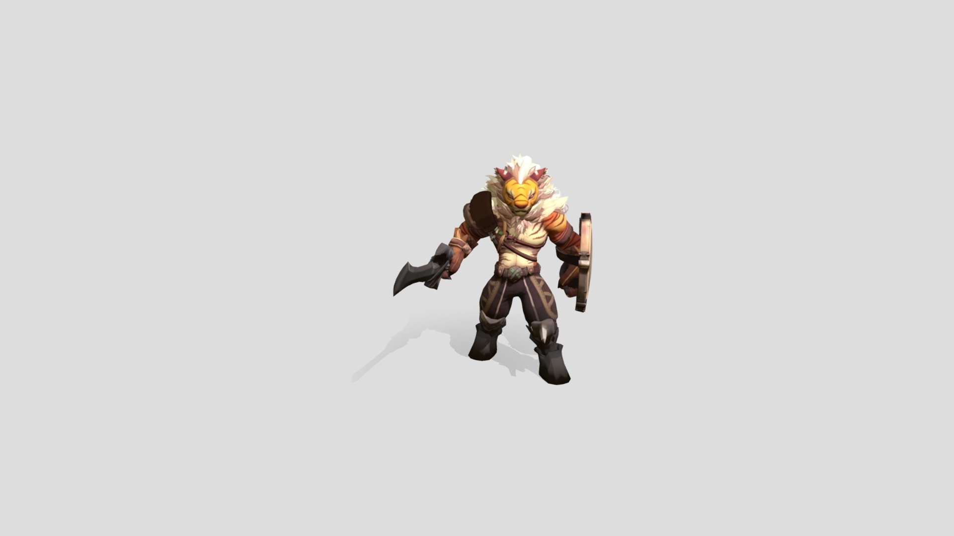 Lion_ANIM_Idle_ARM - 3D model by hugobarros.aquino [9d38885] - Sketchfab