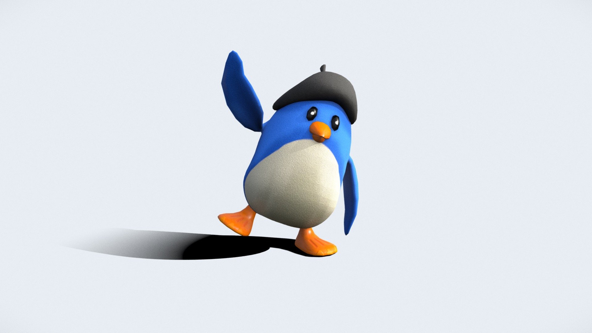 Manchot The Penguin - Download Free 3D model by A308 Digital (@A308 ...