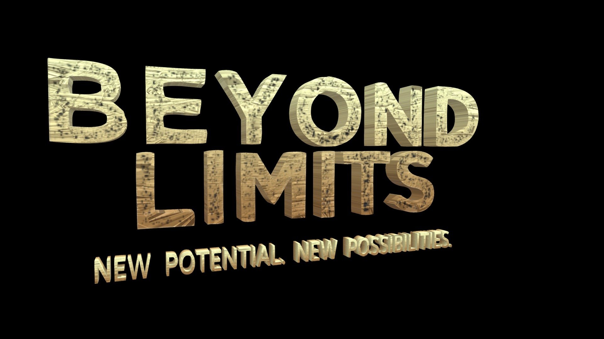 Beyond Limits (Text Texture) v2 - Download Free 3D model by ...