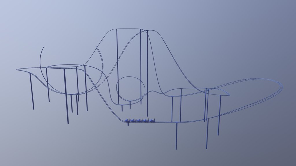 Roller Coaster - A 3D model collection by seighner - Sketchfab