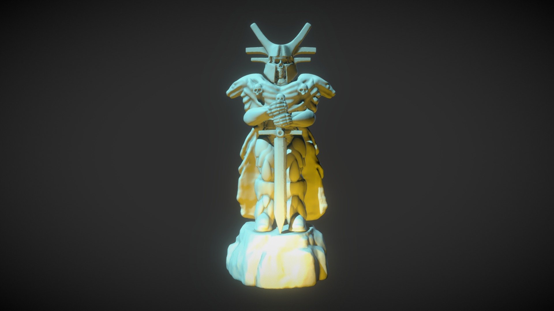 Lich Warrior - 3D model by chuckleone [9d3ba0a] - Sketchfab