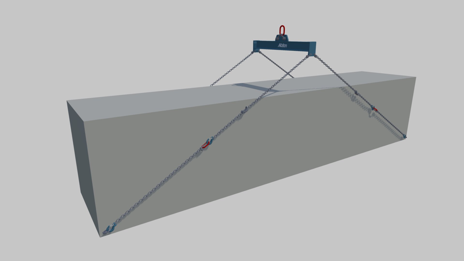 Axzion container cross-beam standard - 3D model by axzion [9d3be76 ...