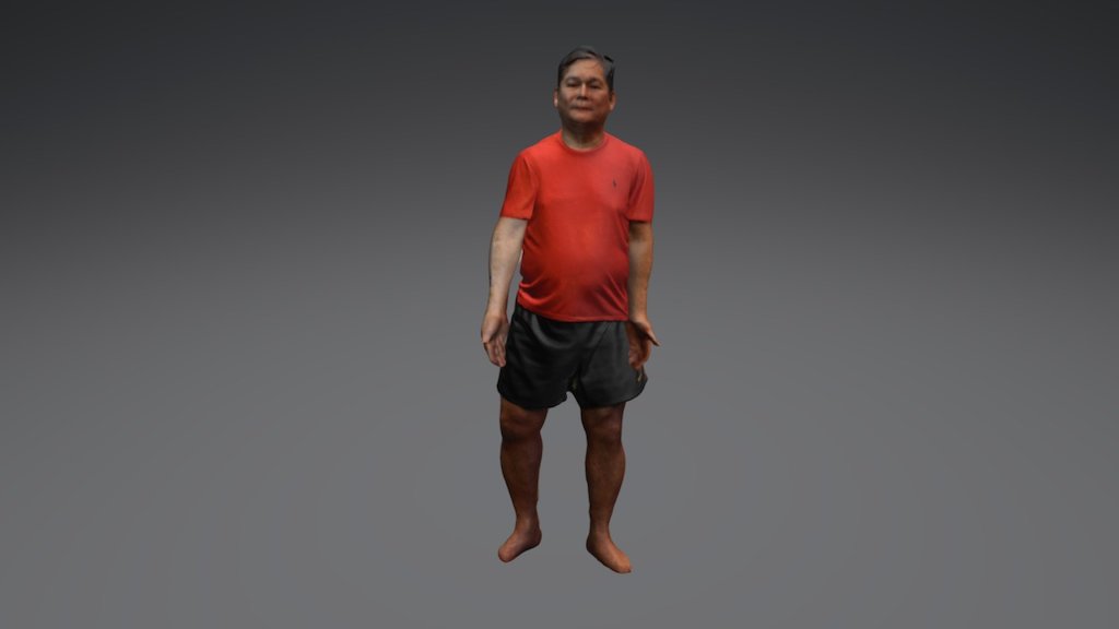 John doing Gangnam Style - 3D model by 6 Wings Tech (@6wings) [9d3c6f8 ...