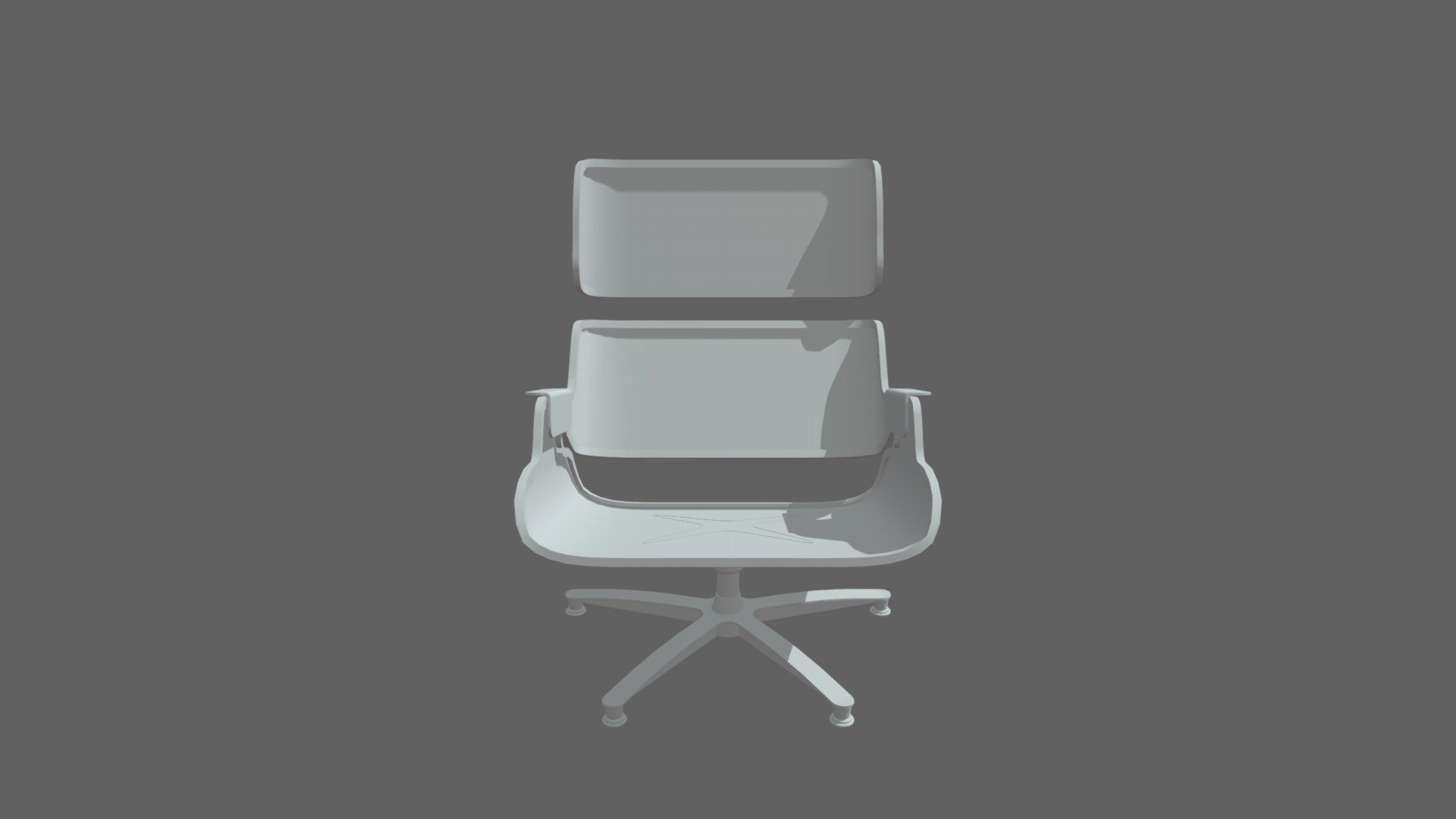 Patton Midterm Eames Lounge Chair Part 01 - 3D model by Ryan_007 ...