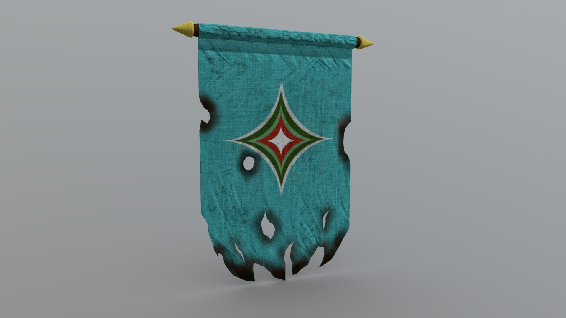 Flag - 3D model by Devin321.davila [9d408f7] - Sketchfab