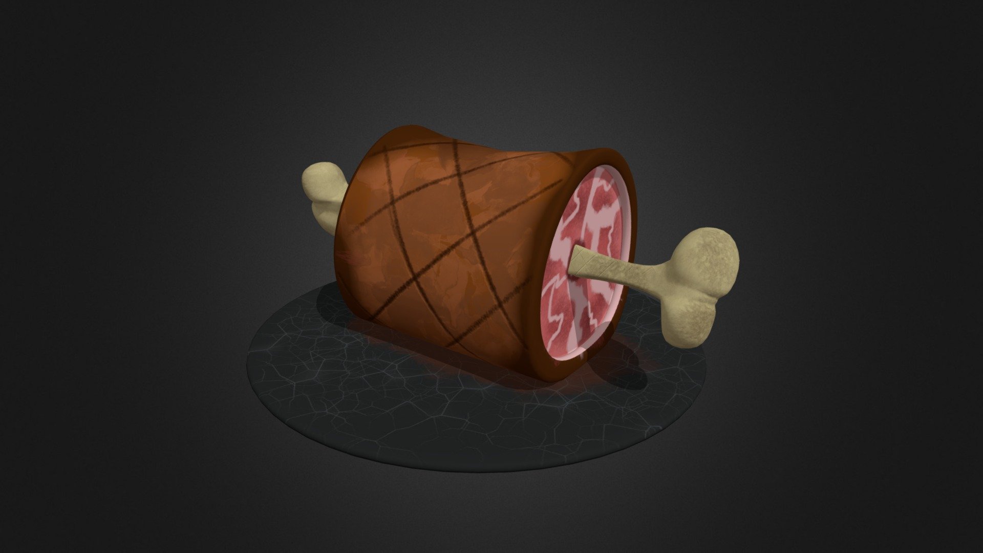 Stylized meat - 3D model by Onyh [9d40923] - Sketchfab