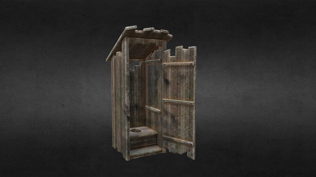 Old Latrine - 3D model by Escoly [9d417bd] - Sketchfab
