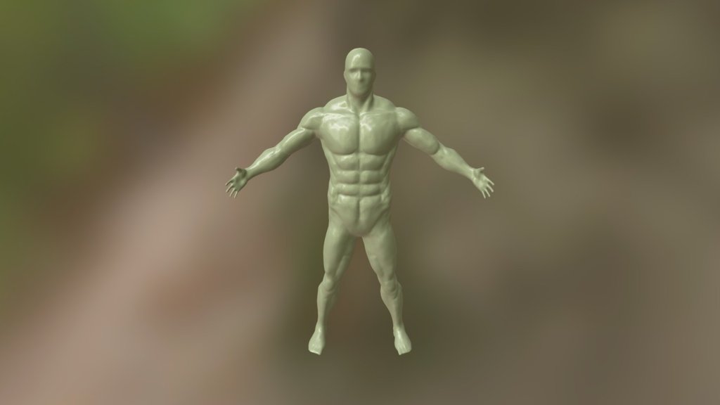 Male Body Full 2 - 3D model by whambulance [9d42278] - Sketchfab