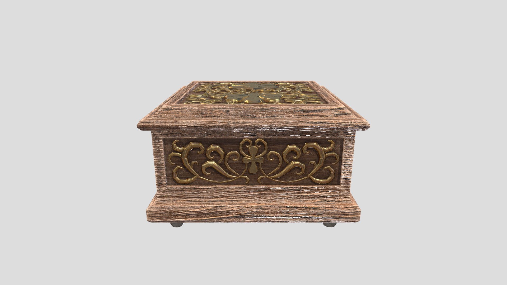 Ornamental Box - 3D model by wilsondd324 [9d42396] - Sketchfab