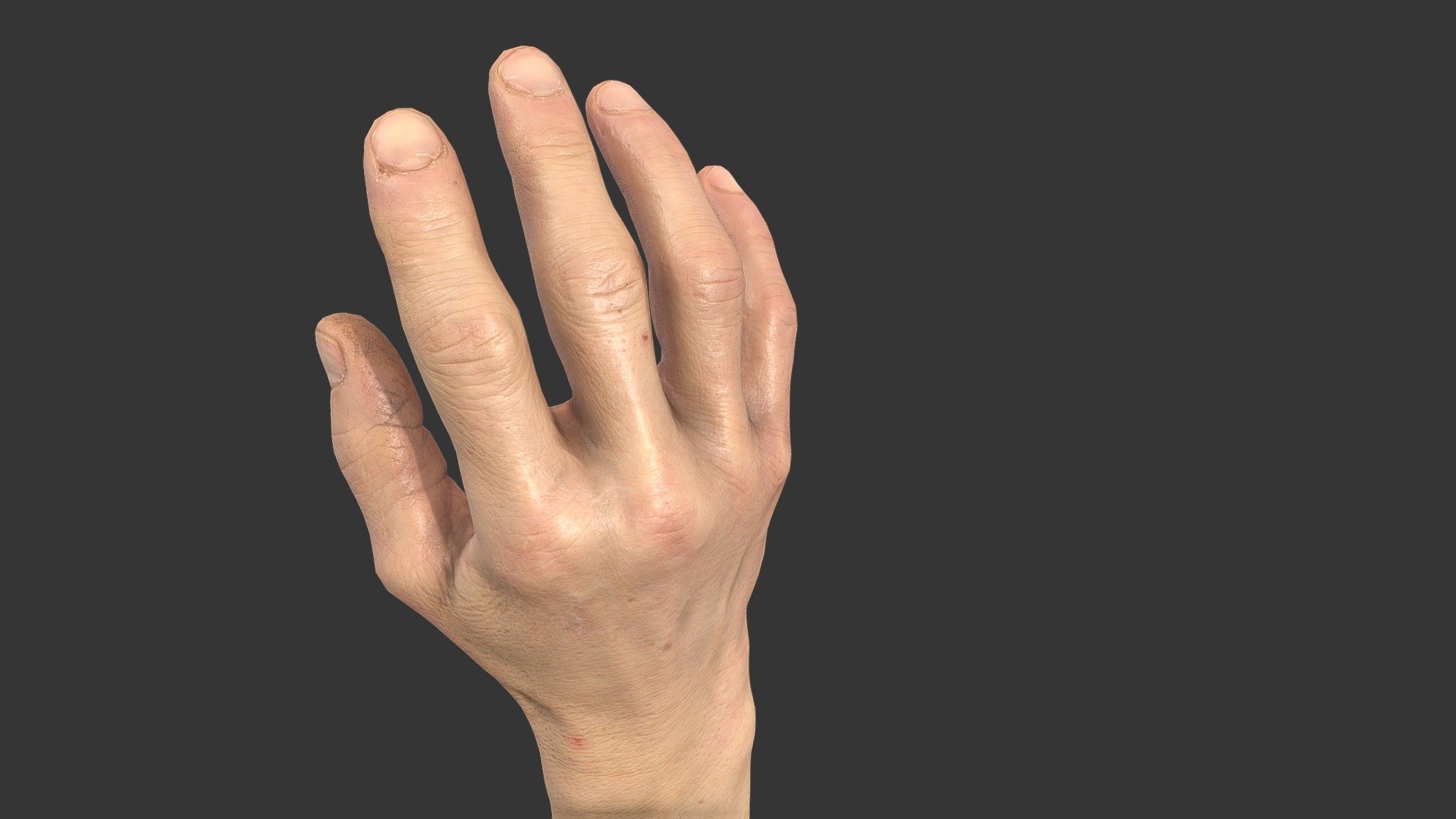 Realistic Hand Model - 3D model by Sunil Dev Hariharan (@sdh93 ...