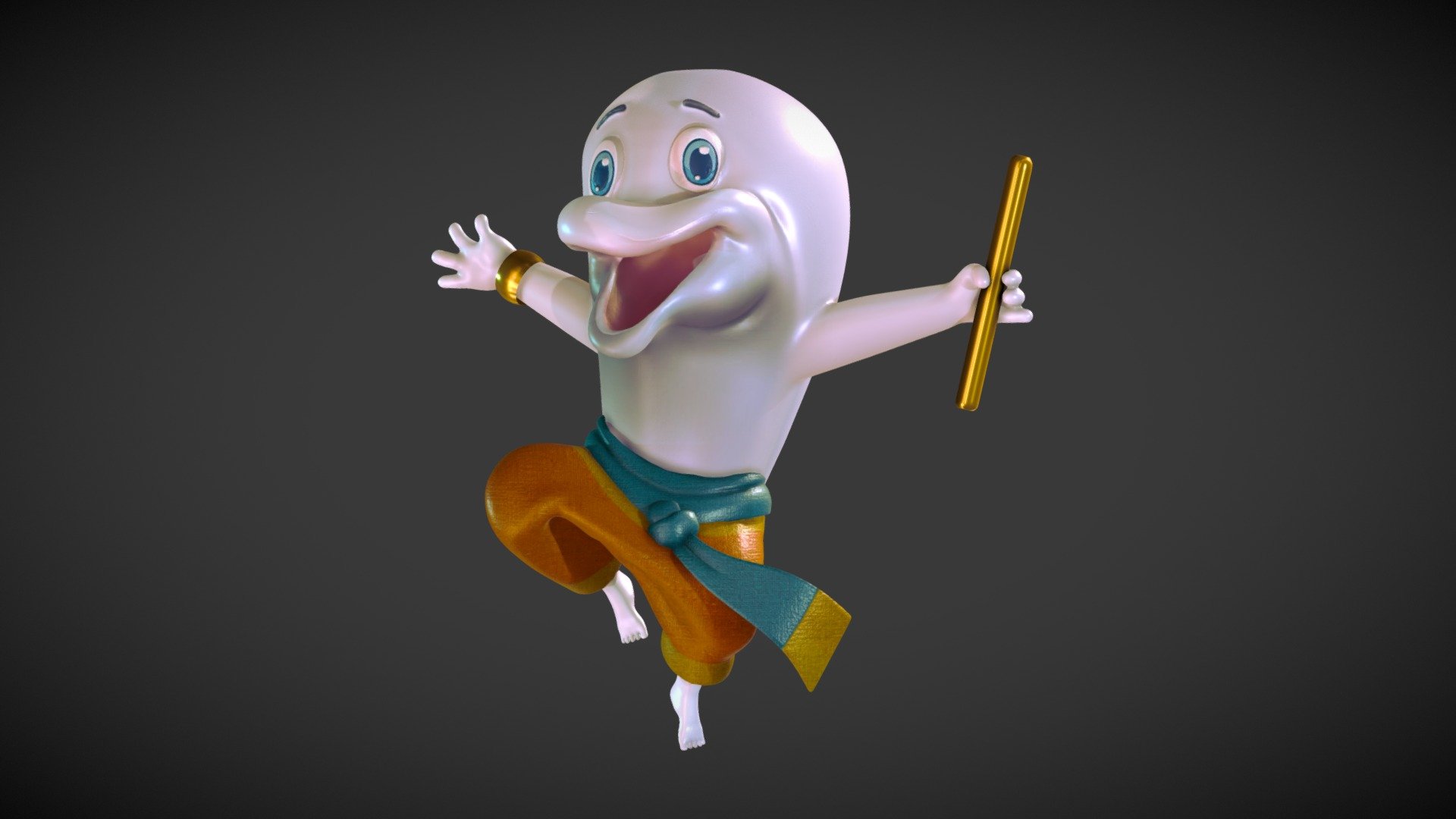 Belito mascotte - Download Free 3D model by dns-event [9d44d58] - Sketchfab