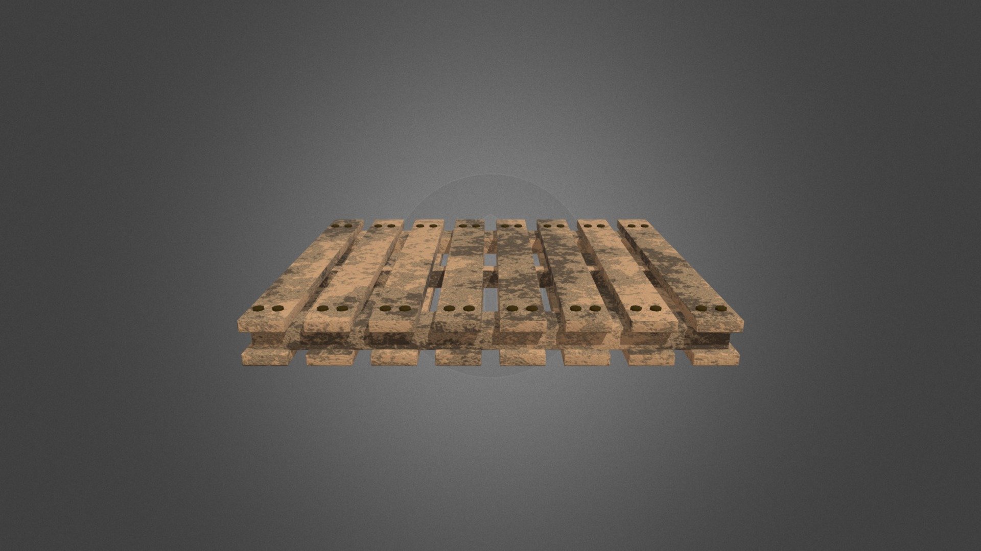 Wood Pallet 3D Model - 3D model by rafbart19 [9d45c2c] - Sketchfab