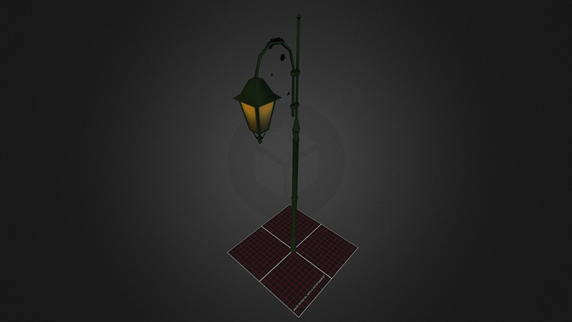 Prop_StreetLight - 3D model by gaetanthibaut [9d462ba] - Sketchfab