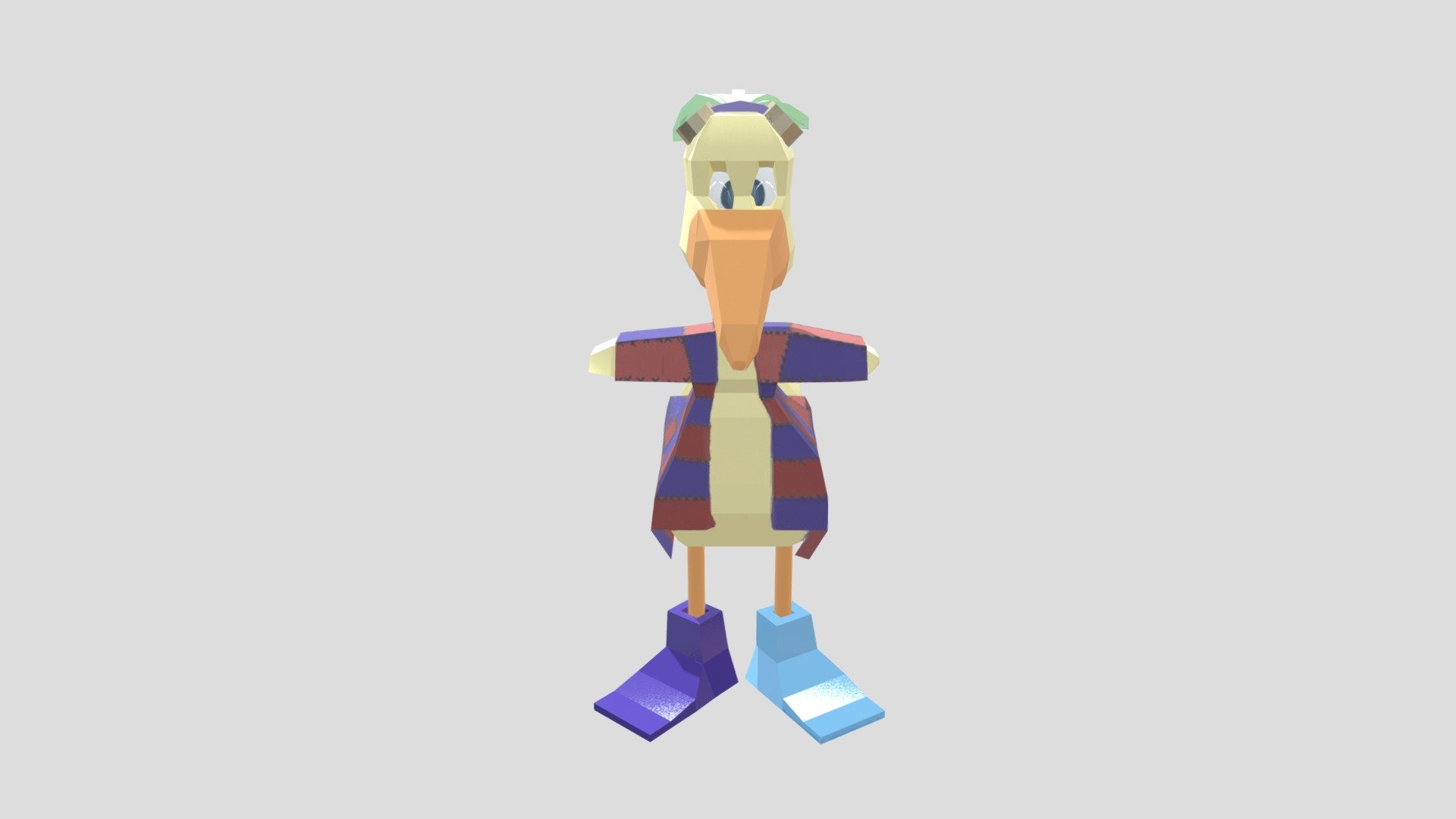 Quacky - Download Free 3D model by StaceyFeil [9d468c2] - Sketchfab