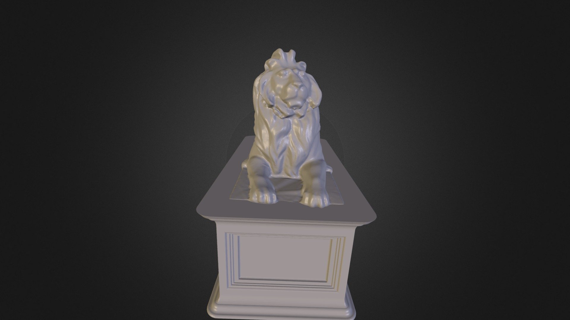 Nypl Lionbox Complete - 3D model by ScanmasterFlash [9d46a01] - Sketchfab