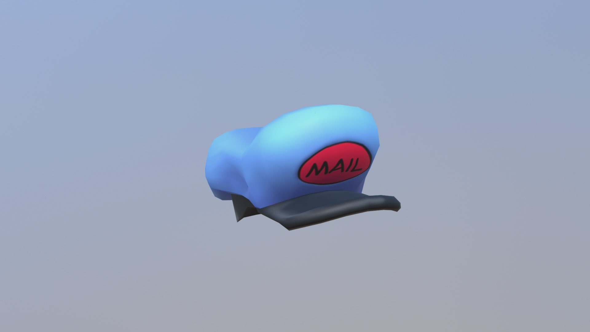 Mail Hat - 3D model by Aaron Guillen (@aaronguillen) [9d46a87] - Sketchfab