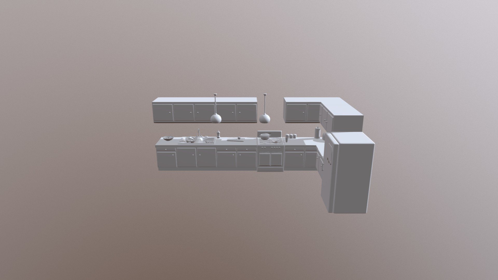 "I AM HERE" Kitchen Assets - 3D model by D.Amprasi (@DAmprasi) [9d47603 ...