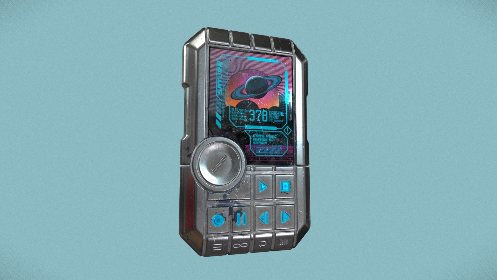 Retro Gadget from the 80s - 3D model by AizSeday [9d47c1f] - Sketchfab