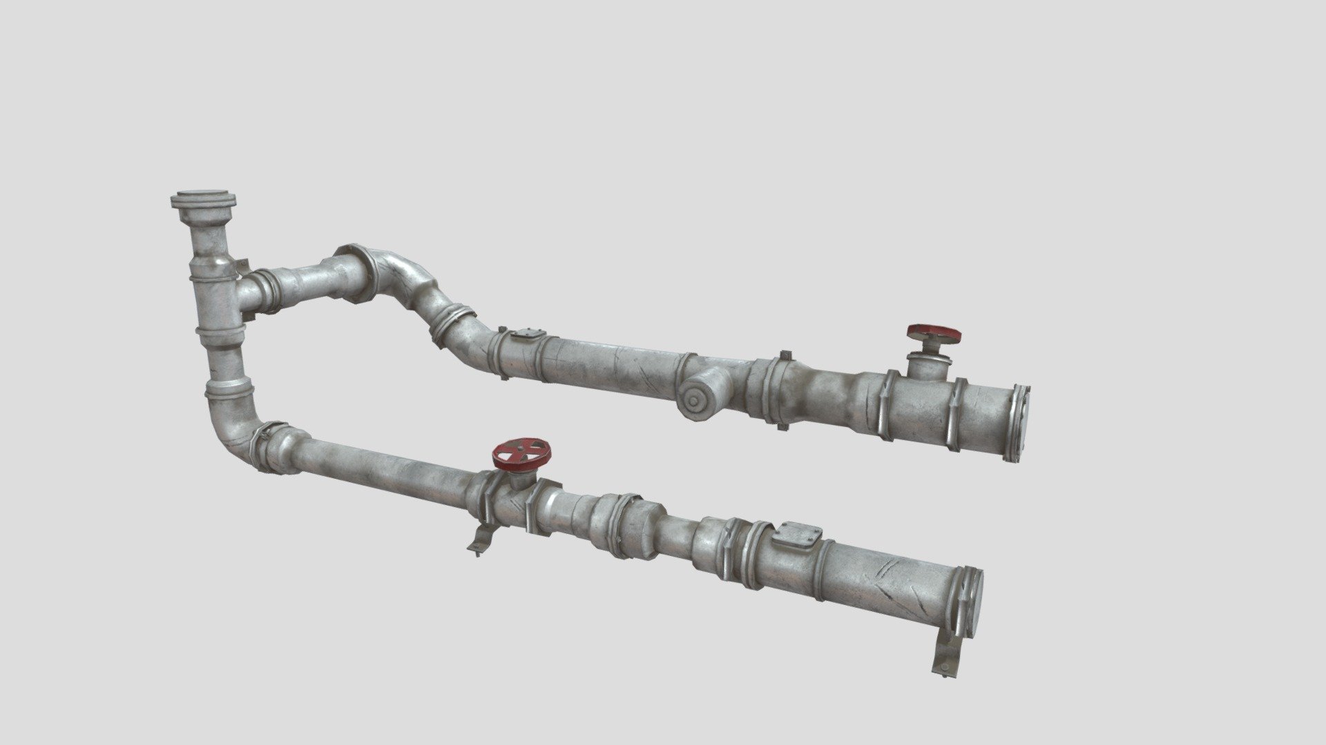 Game ready the pipe model from the "Stray" game - 3D model by finskyes ...