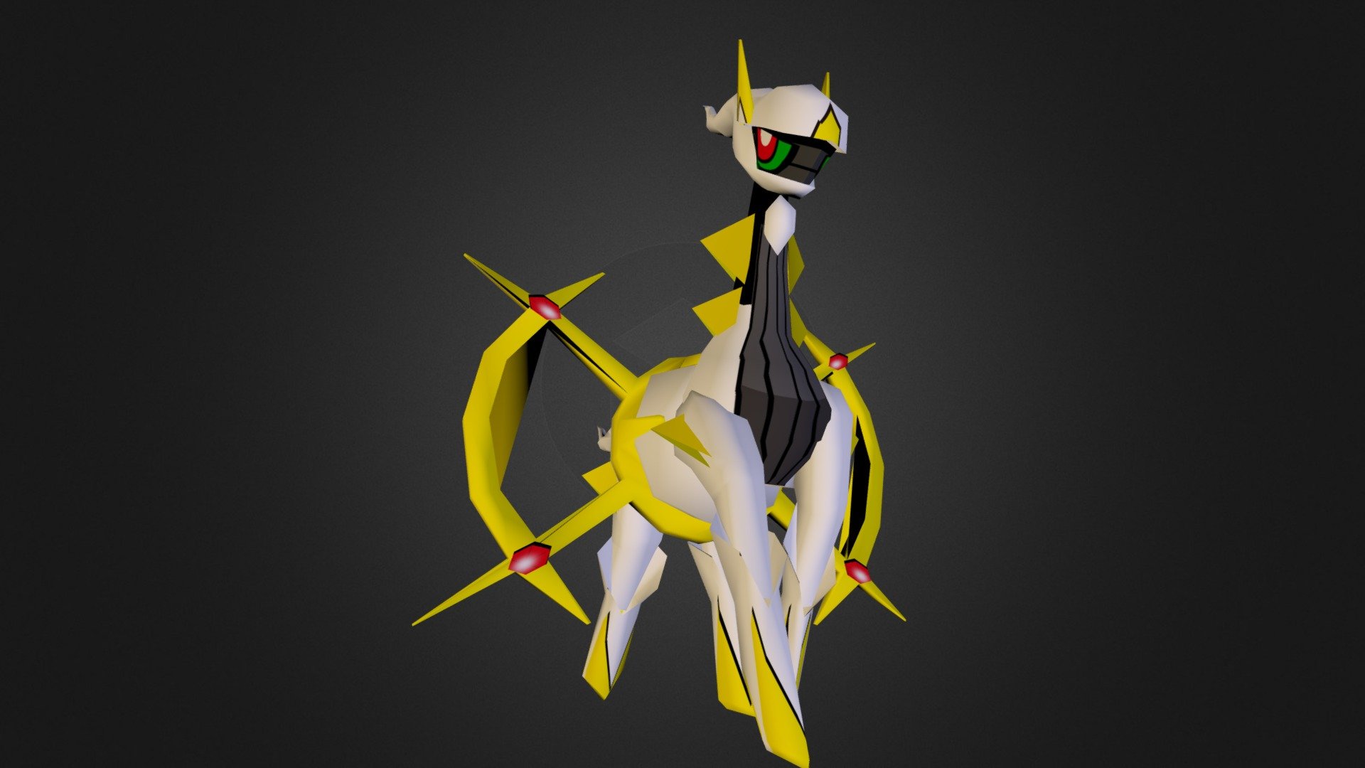 Arceus阿爾宙斯 - 3D model by HKM (@hkm840618) [9d496c1] - Sketchfab