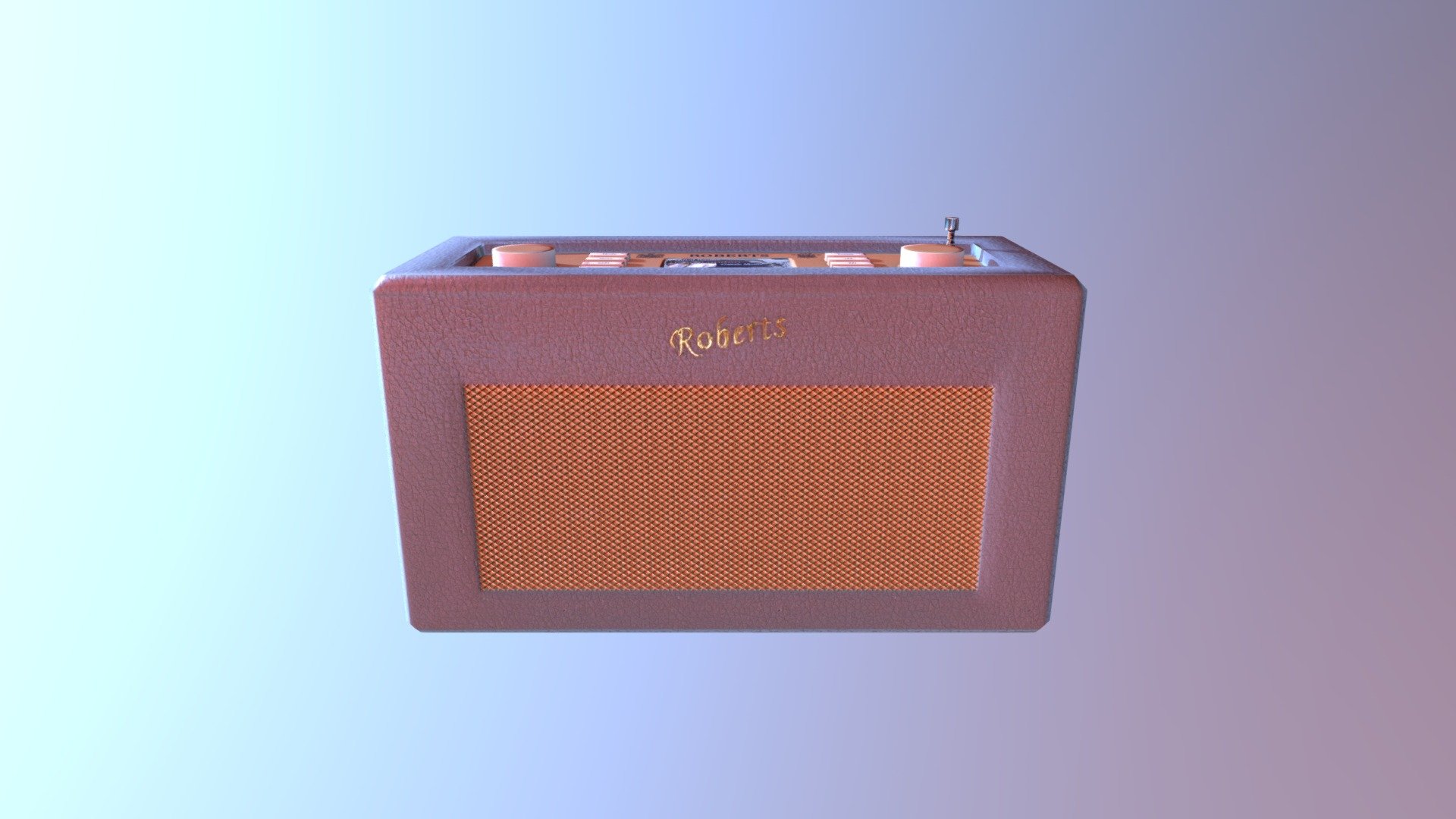Roberts Radio - 3D model by egg (@laurenblakeway) [9d4a5a9] - Sketchfab