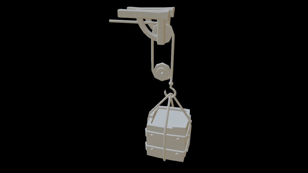 Pulley! - 3D model by Graham (@graham3d) [9d4bc58] - Sketchfab