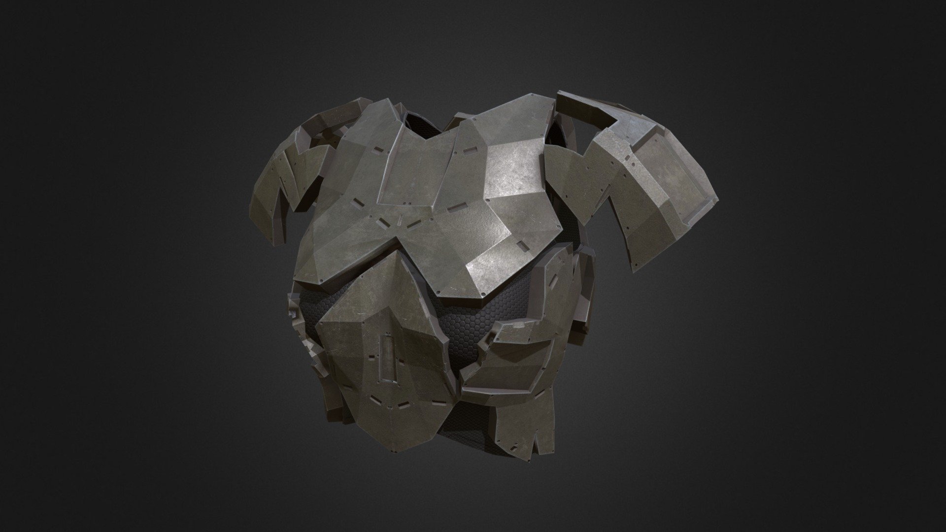 Procedural scifi armor test 2 - Download Free 3D model by ghostnoface ...