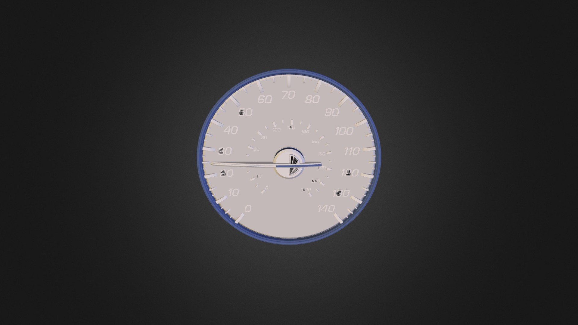 Speedometer - 3D model by milkmanfox [9d4c3b7] - Sketchfab