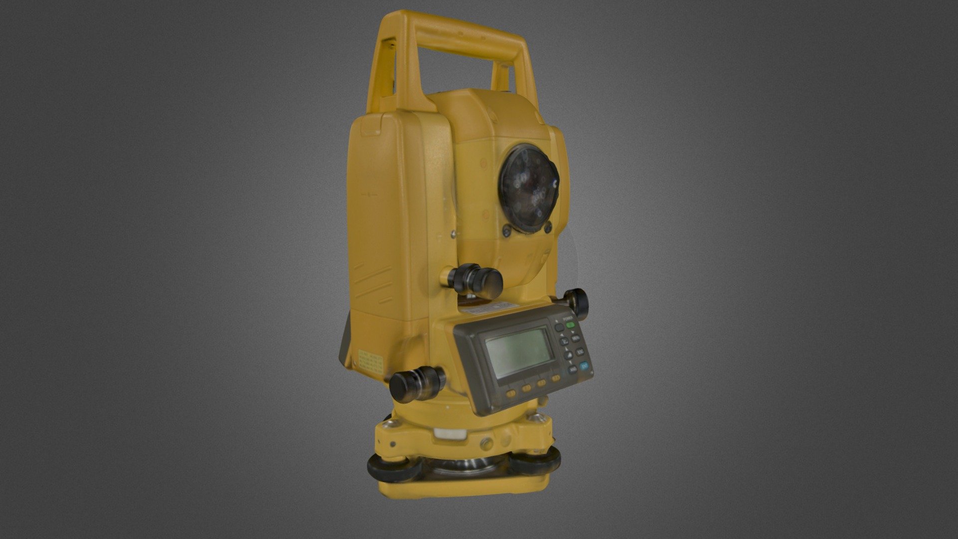 Total Station: Pointing - 3D model by bjn108 [9d4c66f] - Sketchfab