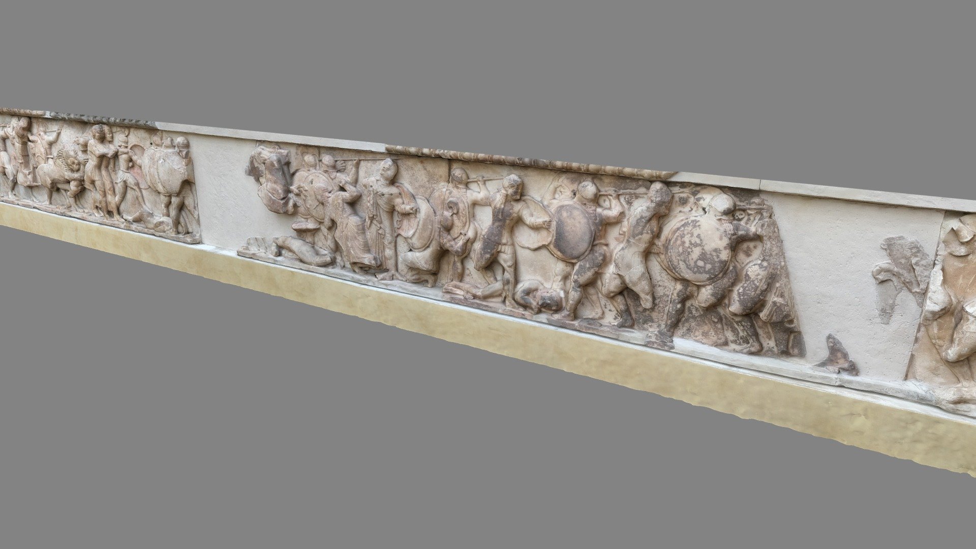 Delphi - Frieze North - 3D model by Wellesley College ...
