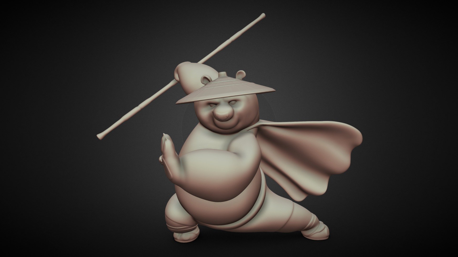 Kung Fu Panda Po - Buy Royalty Free 3D model by yogi_sandhi [9d4e47f ...