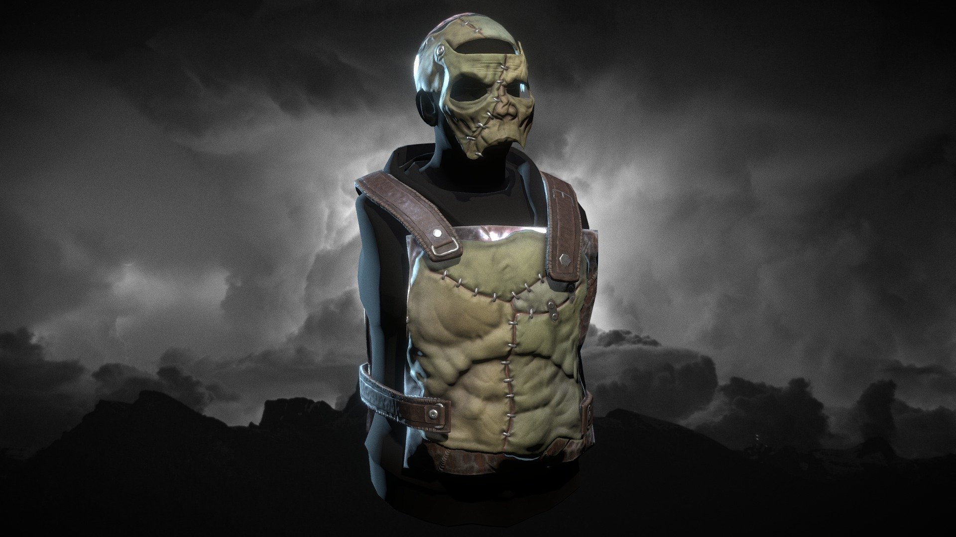 Franken-Armor - Download Free 3D model by Liam Moffitt (@divadan ...