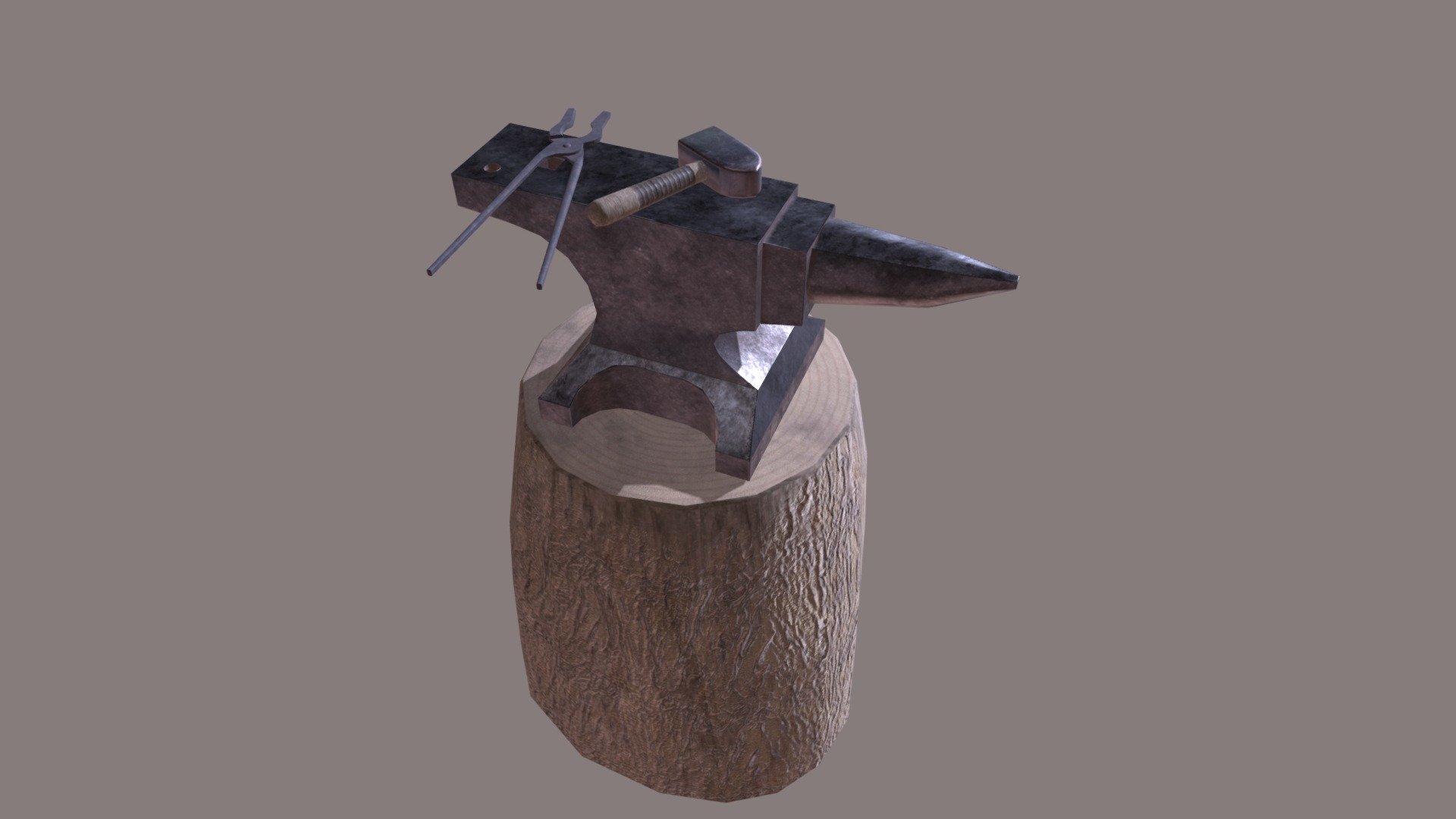 Blacksmith's Anvil - 3D model by Adam Karolin (@adamkarolin) [9d52bb5 ...